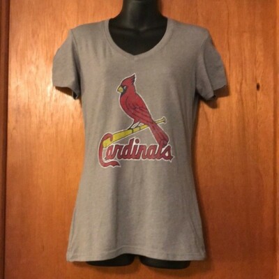 Wright & Ditson - Women's Size L St. Louis Cardinals V-Neck T shirt | eBay