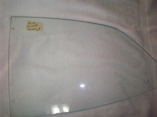 1970-72 PLYMOUTH DUSTER (rear)DRIVERS SIDE QUARTER WINDOW FREE Shipping ...