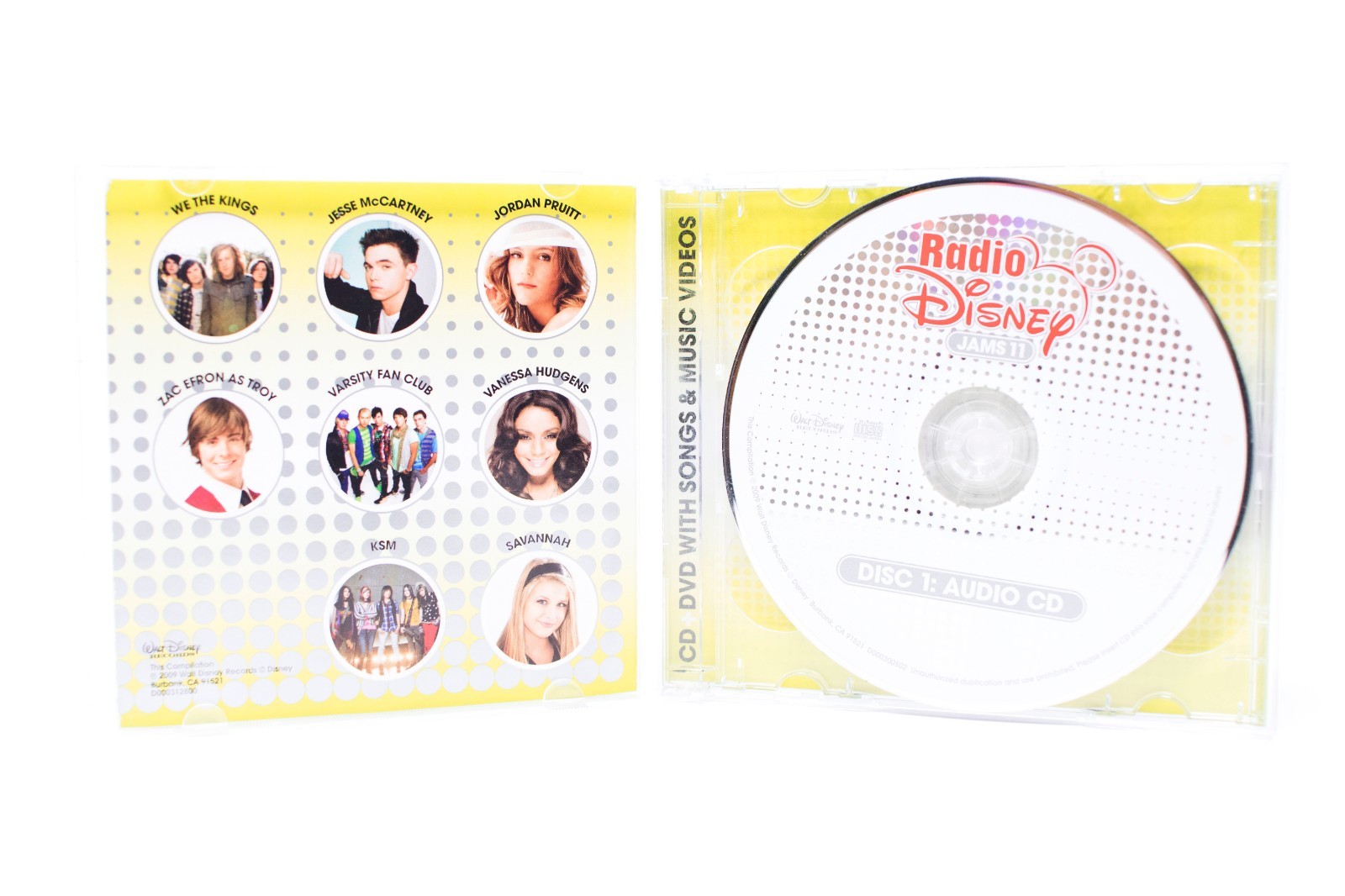 Radio Disney Jams, Vol. 11 [CD/DVD] by Various Artists (2009) Good CD ...