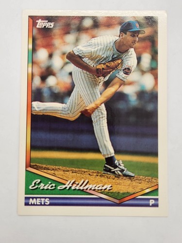 1994 Topps New York Mets Baseball Card #453 Eric Hillman | eBay