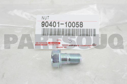 9040110058 Genuine Toyota BOLT, UNION(FOR FRONT DISC BRAKE CALIPER ...