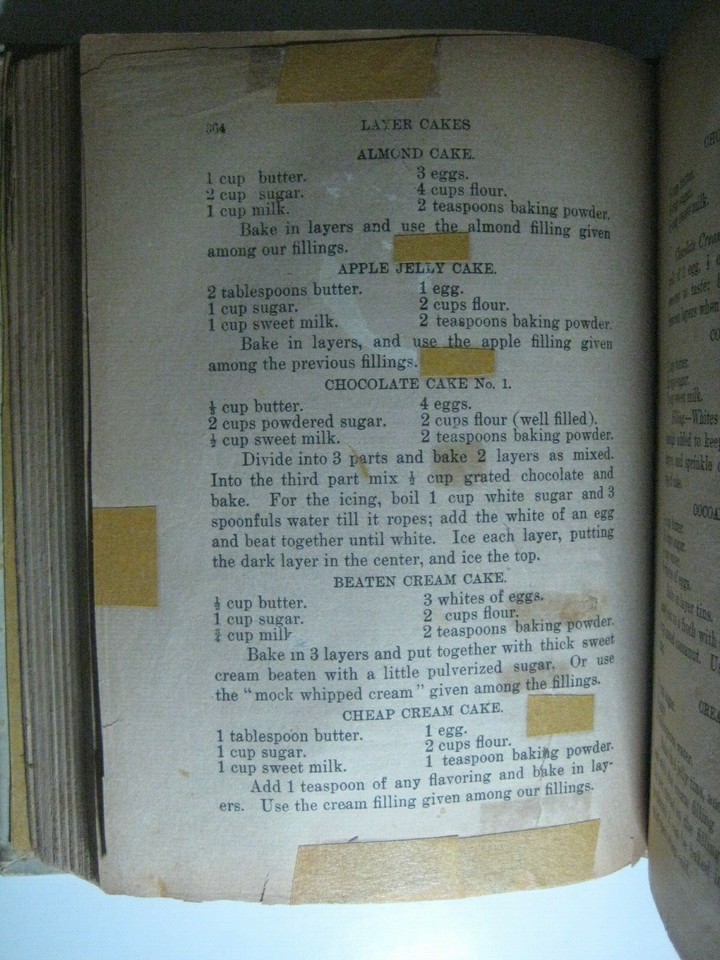 ANTIQUE ️ VICTORIAN COOK BOOK_RECIPES_HOUSEKEEPING_MEDICAL_HOME HINTS ...