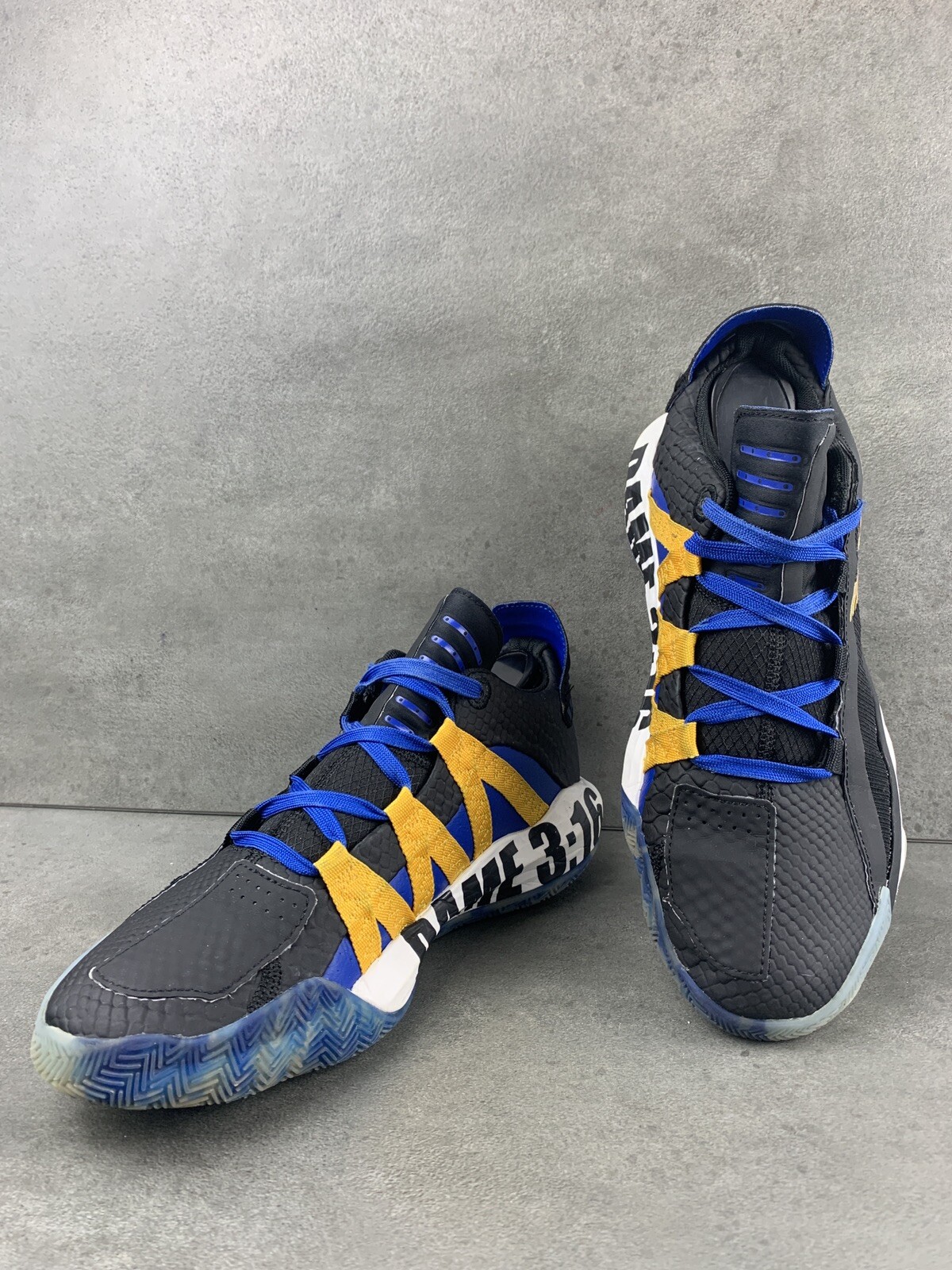 Adidas Sz 6.5 Dame 6 Stone Cold Damian Lillard Austin… - Gem