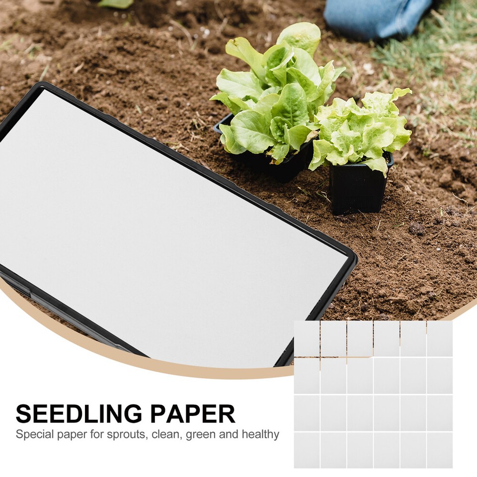 100 Sheets germination pad paper growing pad bean sprouter Germination ...