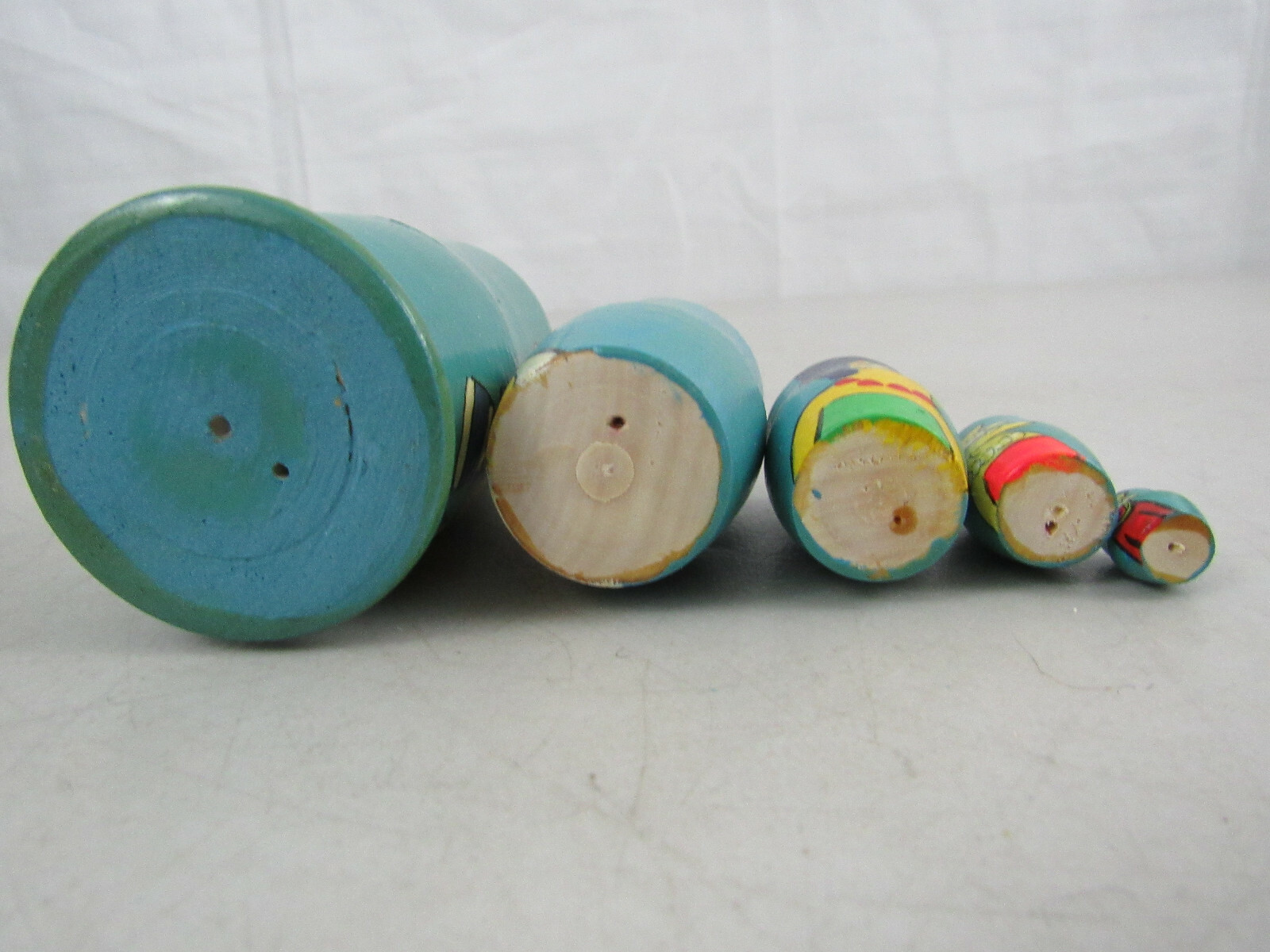 The Simpsons Wooden Nesting Dolls 5 Piece Set | eBay