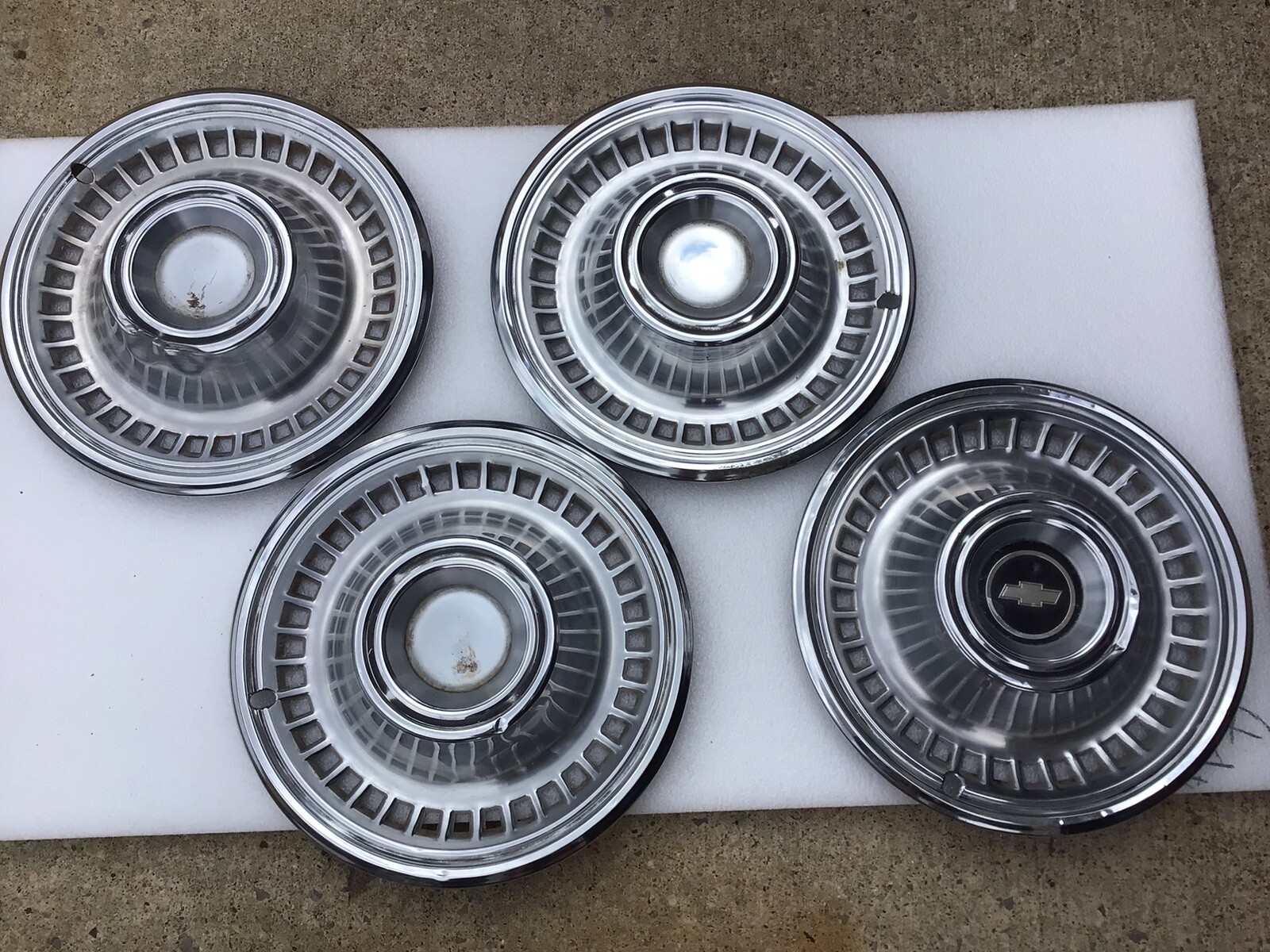 1970’s 1980s Chevy Chevrolet 15" Wheel Covers Hubcaps Original OEM | eBay