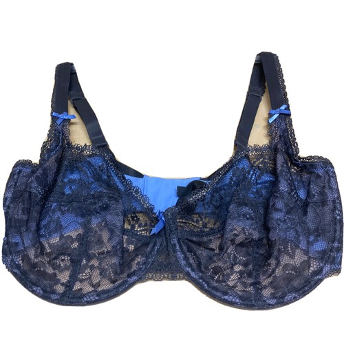 Elle MacPherson Bra Lace Underwire Blue Size 36F | eBay