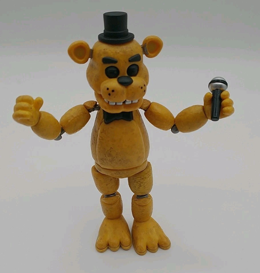 Funko Five Nights at Freddy's FNAF Golden Freddy 5 Action Figure With ...