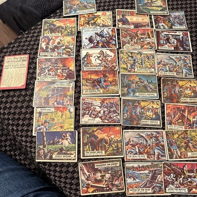 Vintage Civil War News (UK Issue – A&BC Gum, 1962) Collector Trading ...