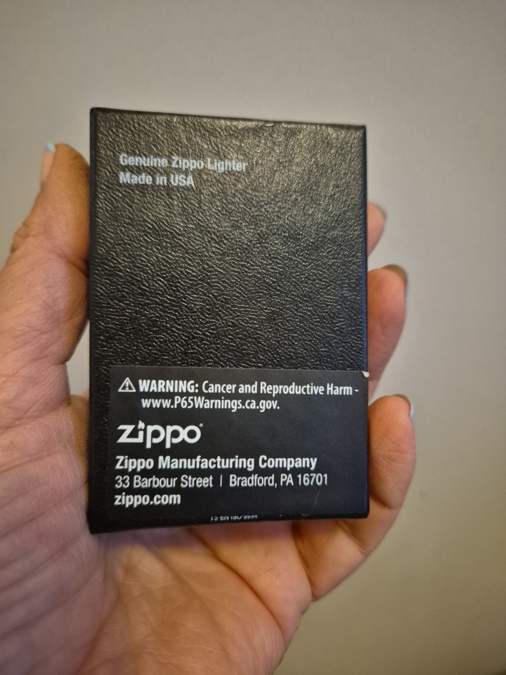 Zippo Armor Brushed Brass Windproof Lighter Genuine Heavy Wall Made in ...