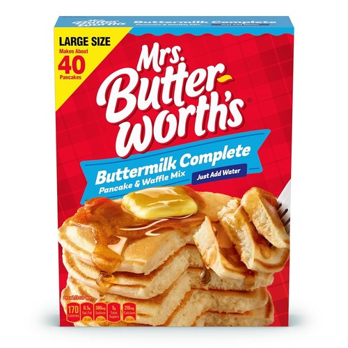 Mrs. Butterworth's Complete Buttermilk Pancake and Waffle Mix, 32 oz | eBay