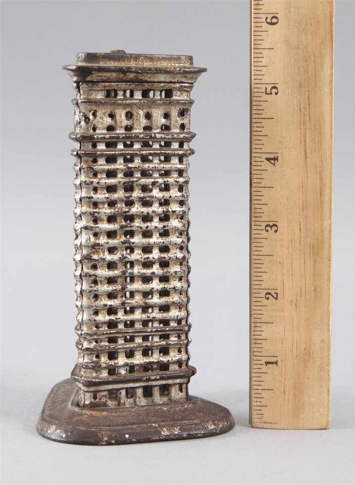 Antique KENTON Cast Iron New York City Times Square, Flat Iron Building ...