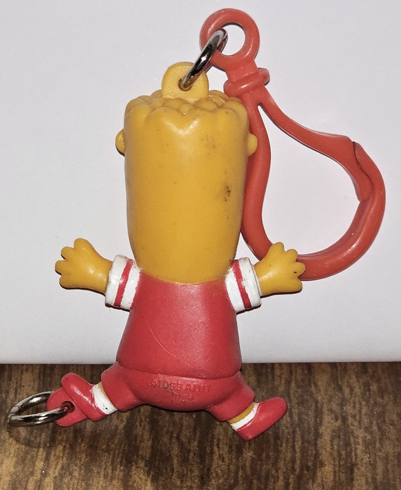 Little Boy Sonic 1 Keychain Backpack Dangler 1999 Sonic Wacky Pak Toy ...