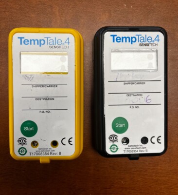 Temperature Monitoring - Sensitech Temptale 4