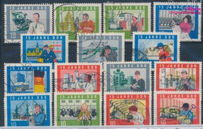 DDR (RDA) 1059A-1073A (completa.edición) usado 1964 15 años DDR (RDA ...