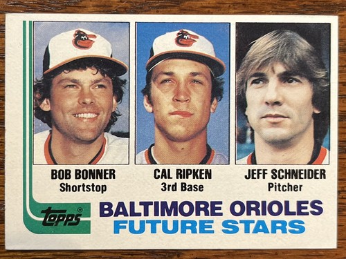 1982 Topps Baseball - Baltimore Orioles Future Stars #21 - Cal Ripken ...