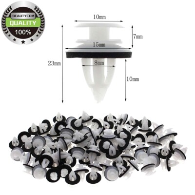 100 Door Trim Panel Clips Set For BMW E36 E34 E46 E39 318i 525i 740i M3 ...