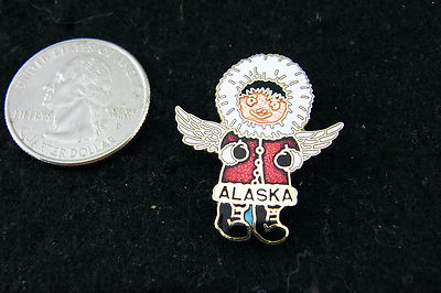 ALASKA ESKIMO GIRL PIN | eBay