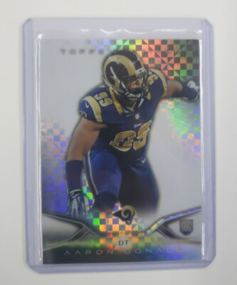 2014 Topps Platinum XFractor Aaron Donald #112 Rookie RC Rams | eBay