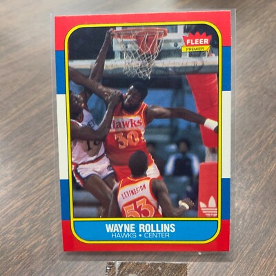 1986-87 Fleer Set Break Wayne “Tree” Rollins #94 *Hawks* NR-MINT | eBay