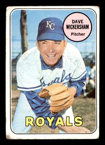 1969 Topps Baseball #647 Dave Wickersham GD *f1 | eBay
