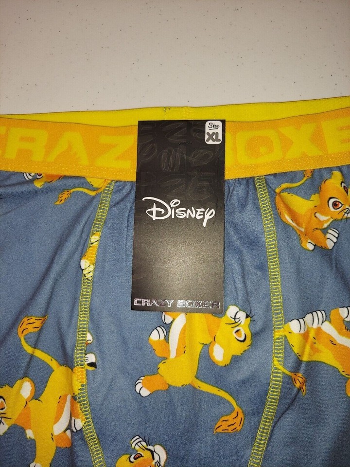 Crazy Boxer Lion King Simba Boxer Briefs Size XL | eBay