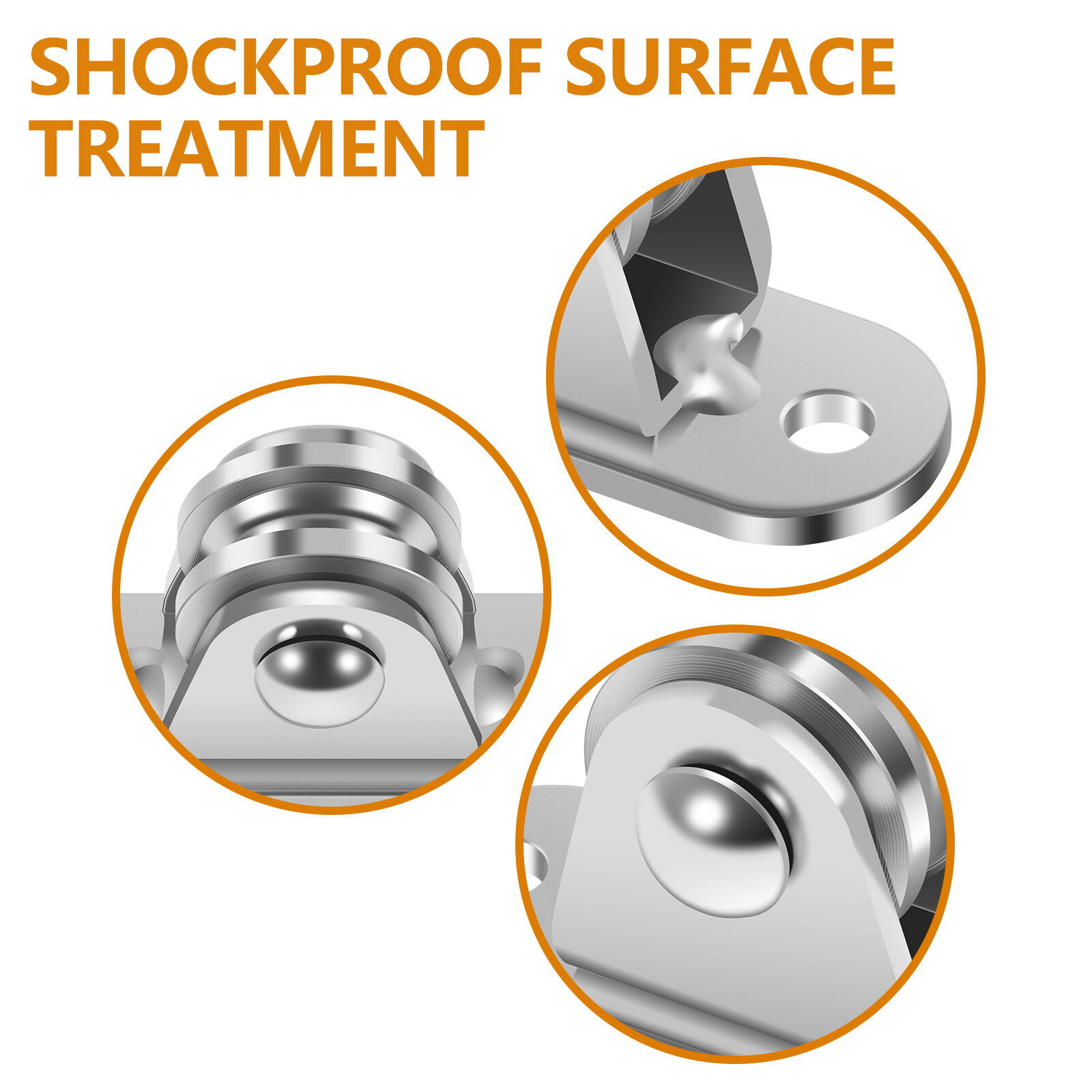 4Pcs Small Fixed Pulley Block Sturdy Steel Duplex Bearing Pulley Roller ...