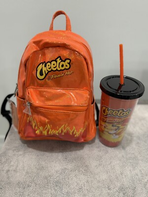 Flaming Hot Cheetos Backpack & Tumbler NWT | eBay