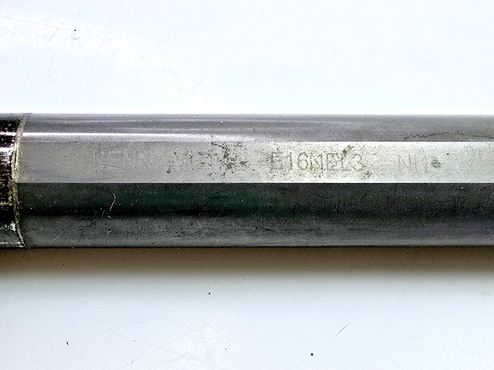 Kennametal E16-NEL3 Solid Carbide Boring Bar 1" Shank 1.375" Min Bore ...