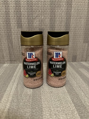 McCormick Watermelon Lime Finishing Salt (2 Pack) Limited Edition 🍉🍋‍🟩 ...