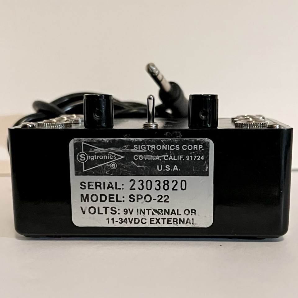 Sigtronics Transcom II (SPO-22 2 way) Portable Battery Powered Intercom ...