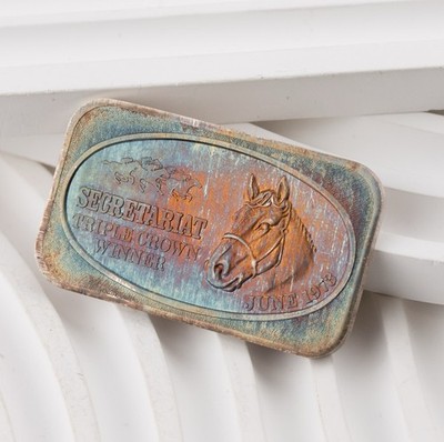 1973 Secretariat Triple Crown Winner US Silver Corp USSC Silver Bar 1oz ...