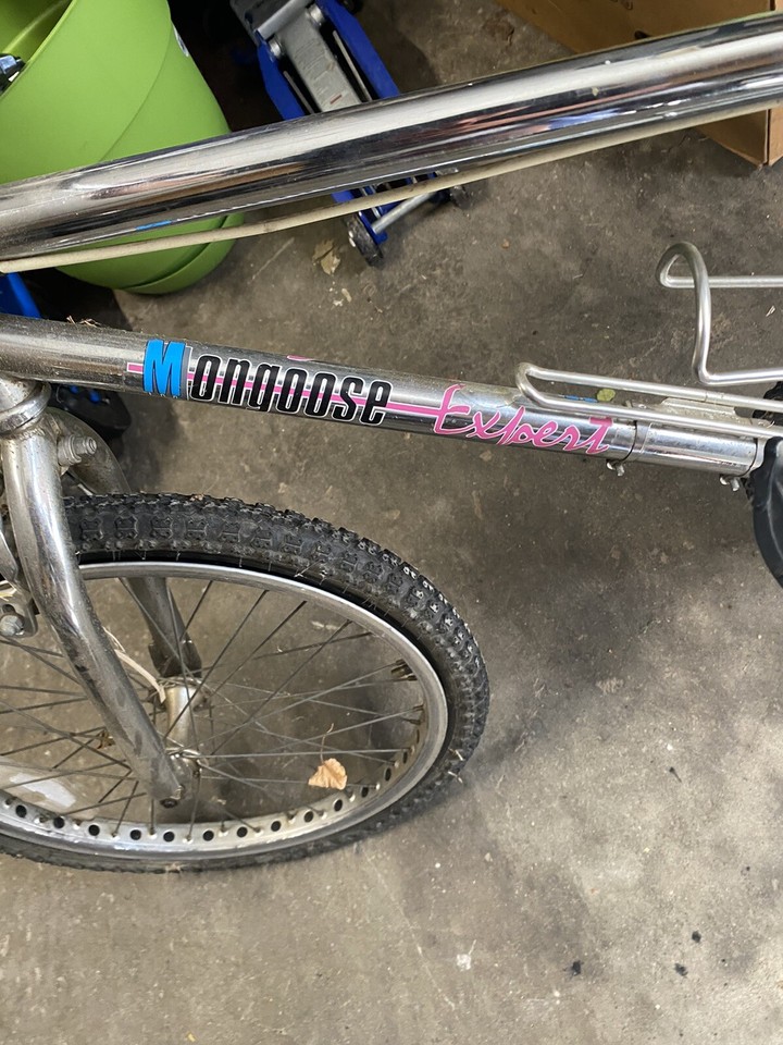 Old School Bmx Bike Chrome Mongoose 20 Inch 1990s Looptail | eBay