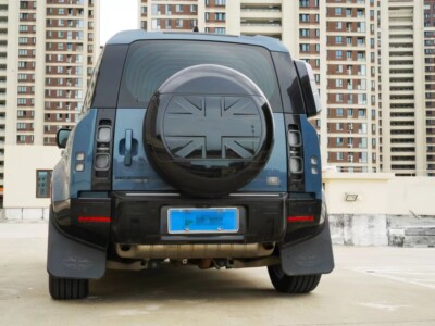 Tyre Cover fits for LR Defender 110 90 130 2020+ Black Rear Spare Tire ...