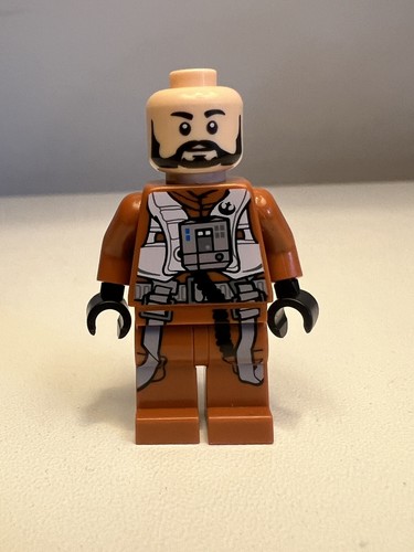 Genuine Lego Temmin 'Snap' Wexley Minifigure Star Wars from 75125 ...