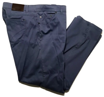 BRAX Feel Good Mens 40x30 Regular Fit Cooper Fancy Pants Stretch Cotton ...