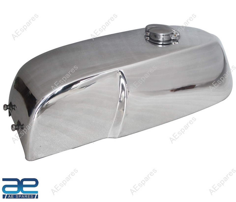 Aluminum Fuel Gas Tank For Norton Commando Dunstall Norvil Triton Cafe ...