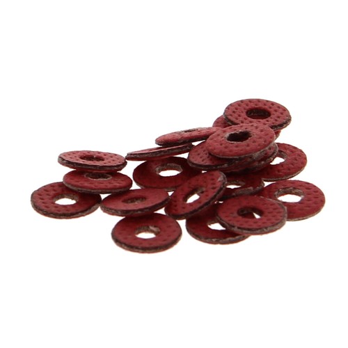 100~3000 PCS Red Insulating Fiber Flat Washers Sealing Gasket M2 M3 For ...