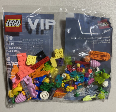 LEGO Miscellaneous: Fun and Funky VIP Add On Pack (40512) 5702017106625 ...