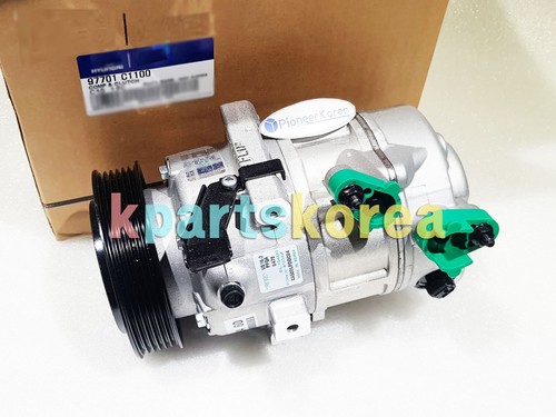 New Korea Genuine A/C Compressor 97701C1100 for SONATA LF 2017-2019 ...