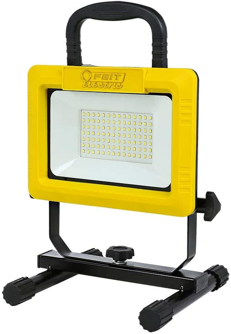 60W LED Work Light, Plug-In Worklight, 6000 Lumens, IP65 Waterproof ...