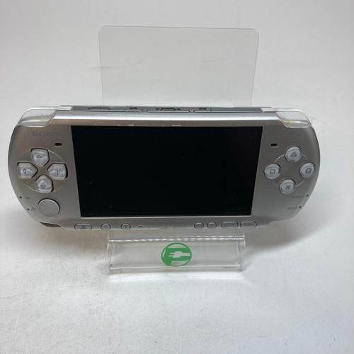Sony Playstation Portable PSP PSP-3001 Handheld Game System Only Silver ...