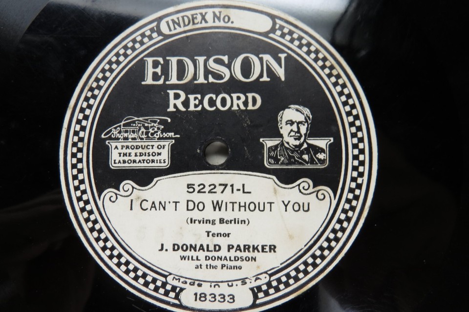 J. Donald Parker - EDISON ELECTRIC 52271 - I Still Love You & I Can't ...