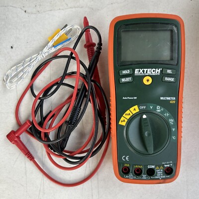EX420 EXTECH INSTRUMENTS Autoranging Multimeter | eBay