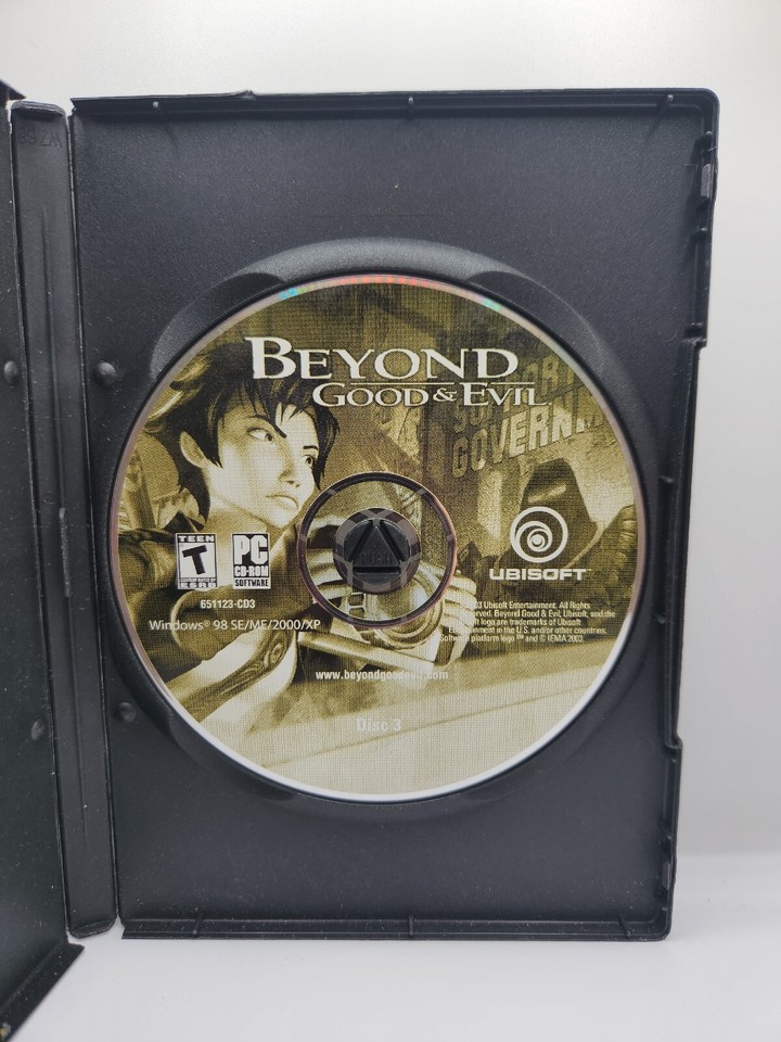 Beyond Good & Evil (PC CD) Game 2003 - Ubisoft - Discs 1 And 3 Only ...