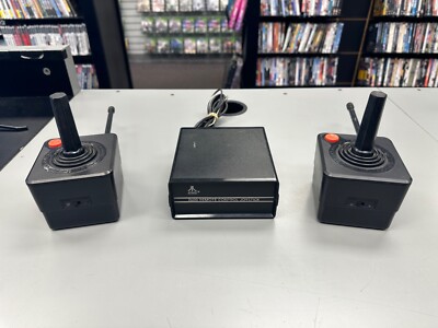 Atari 2600 Remote Control Wireless Joystick Controllers & Receiver ...