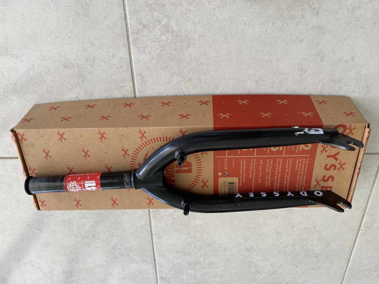 Odyssey BMX R25 Forks | 25mm Offset | Rust Proof Black | eBay