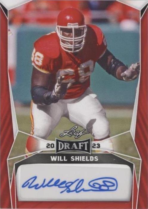 2023 Leaf Draft - Autographs Will Shields #BA-WS1 Red (AU) for sale ...