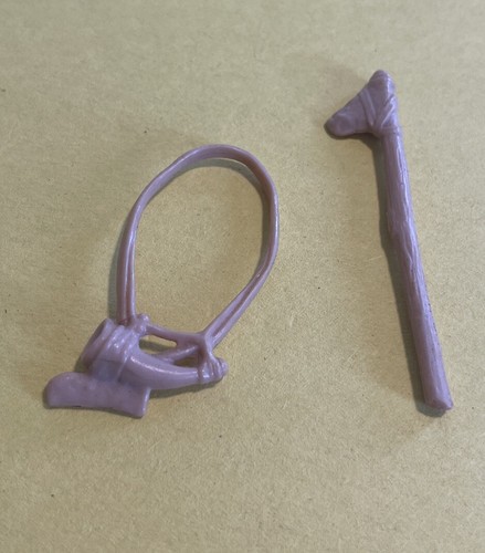 Vintage 1983 Kenner Star Wars ROTJ Ewok Teebo Staff & Horn Original ...