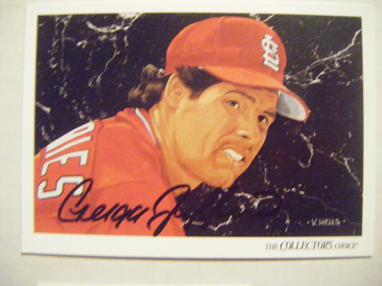 GREGG JEFFERIES signed CARDINALS 1993 Upper Deck baseball card AUTO ...